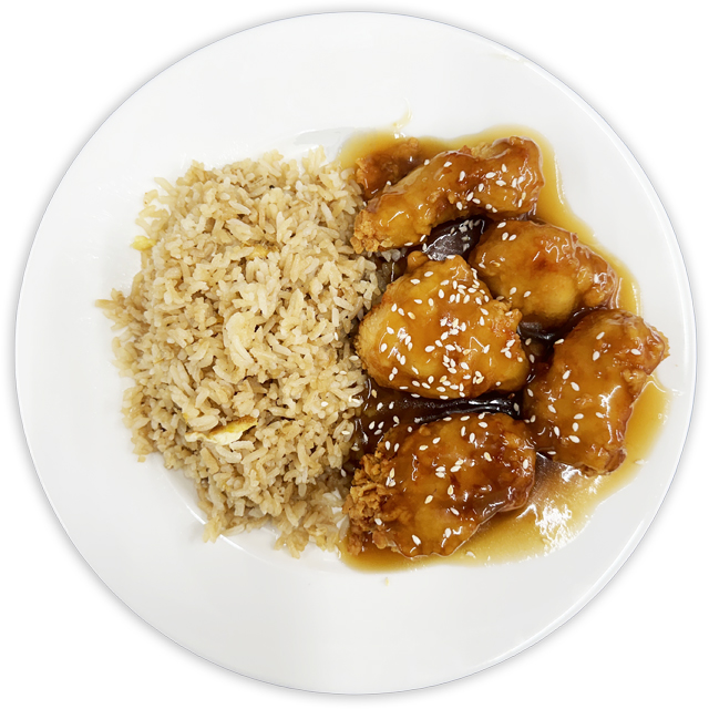 Half dinner (Rice or Noodles)