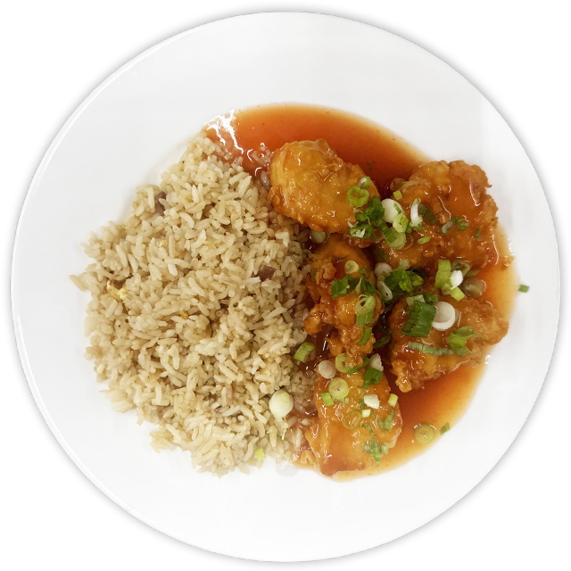 Half dinner (Rice or Noodles)